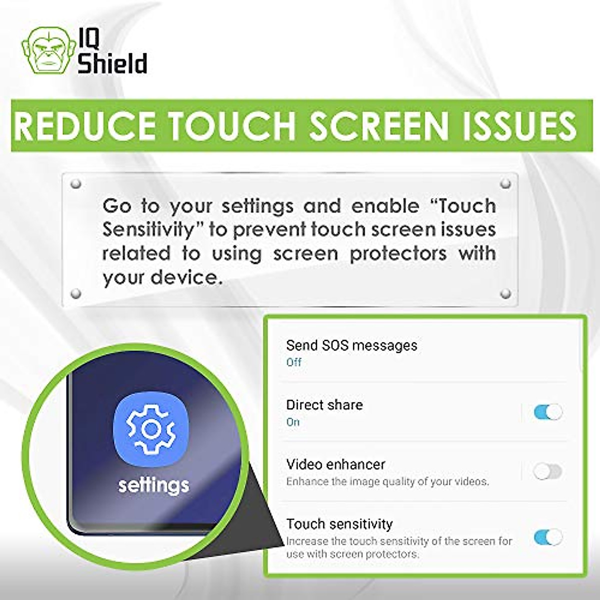 IQShield Screen Protector Compatible with Samsung Galaxy Note 10 (6.3 inch Display)(2-Pack)(Case Friendly) Anti-Bubble Clear Film