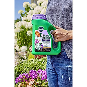 Miracle-Gro Plant Food 3002210 Shake 'N Feed Rose and Bloom Continuous Release Pl, 4.5 lb