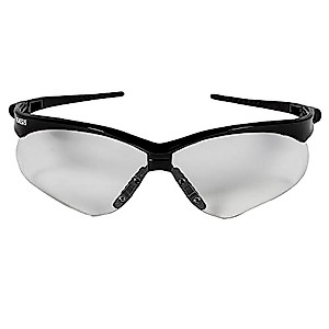 KleenGuard Nemesis Safety Glasses Black Frame Clear Lens Anti Fog