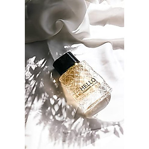 Lionel Richie Hello for Men - Classic Yet Adventurous, Effortlessly Seductive Eau De Cologne Scent For Him - Refreshing Fougère Blend With Warm, Amber Notes - Intense, Long Lasting Fragrance - 3.4 oz