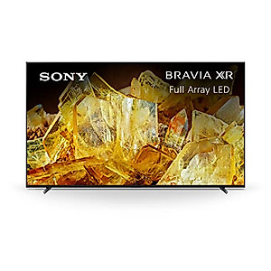 Sony XR55X90L 55 Inch 4K BRAVIA XR Full Array LED Smart Google TV with a 5S-4KHD2-2.5M V-Series 2.5m Premium 4K HDR HDMI Braided Cable (2023)(USED)