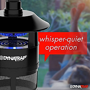 DynaTrap DT160SR Mosquito & Flying Insect Trap – Kills Mosquitoes, Flies, Wasps, Gnats, & Other Flying Insects – Protects up to 1/4 Acre