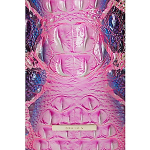 BRAHMIN Ombre Melbourne Bekka Shoulder Bag Pink Cobra One Size