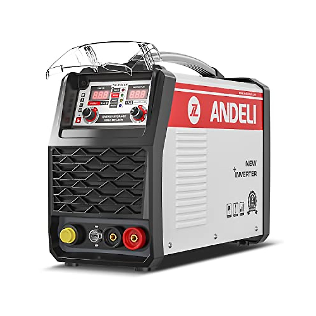 ANDELI TIG Welder 220V Energy Storage Cold Welding Machine with Hot/Cold/TIG Pulse Cold TIG Welding Machine TIG-250CLN
