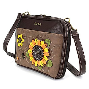 CHALA Wallet Companion Organizer Xbody - -Sunflower-brown