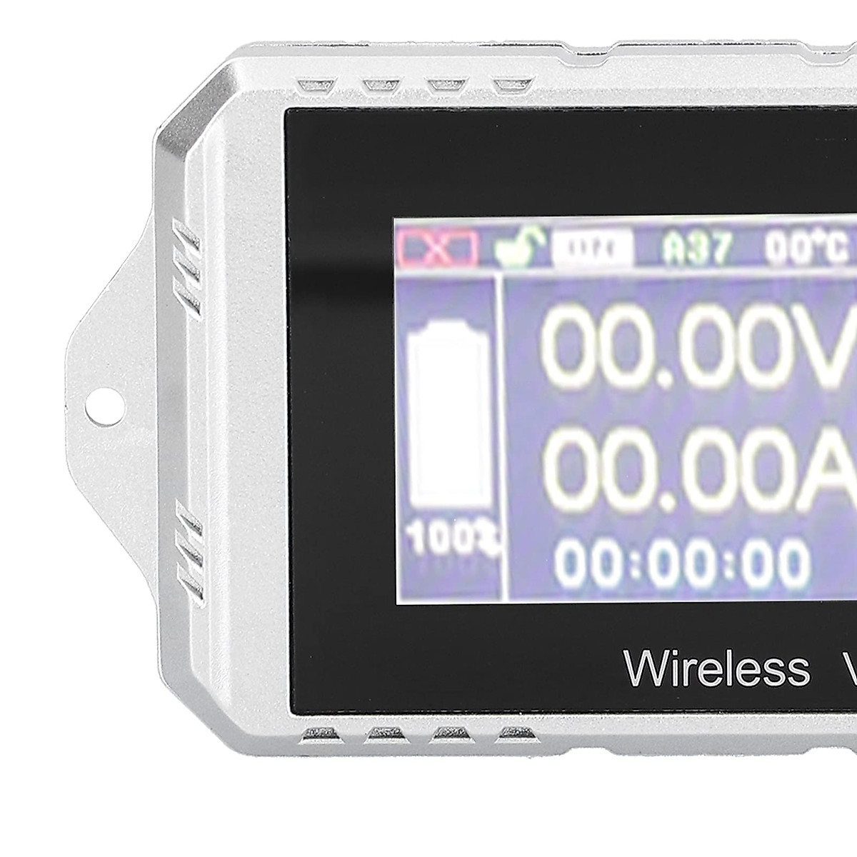 Battery Capacity Tester, VAT‑1300 Coulomb Time Meter DC Voltage Current Meter Amp Meter Gauges DC Multimeter for Voltage Current