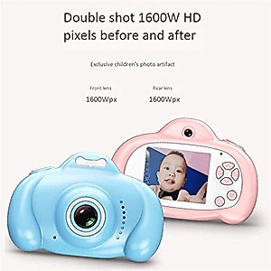 LKYBOA Digital Camera for Kids Gifts, Camera for Kids 3-10 Year Old 2.4 Inch Displaywith 2019 Upgraded (Color : A)