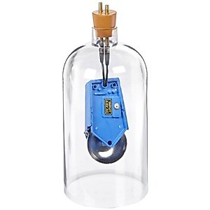 Eisco Labs Bell in Acrylic Vacuum Jar Aparatus- Electric Bell Operates at 4-6V DC
