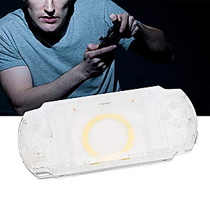 01 02 015 Console Case, Simple and Compact Game Console Replacement Shell with Screwdriver for Game Accessories(Transparent)