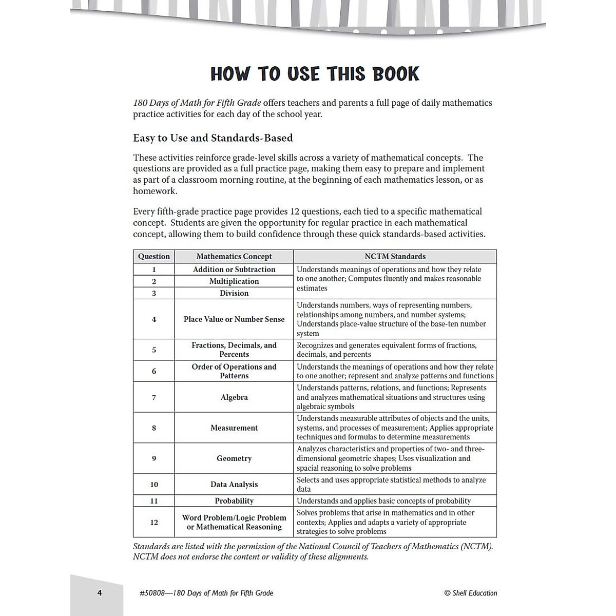 180 Days™: Includes Reading 2nd Edition, Writing, and Math for 5th Grade Practice Workbook for Classroom and Home, Cool and Fun Practice Created by Teachers (180 Days of Practice)