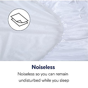 Vibe Gel Memory Foam 12-Inch Mattress with Bonus Mattress Protector| CertiPUR-US Certified | Bed-in-a-Box, Twin XL, White