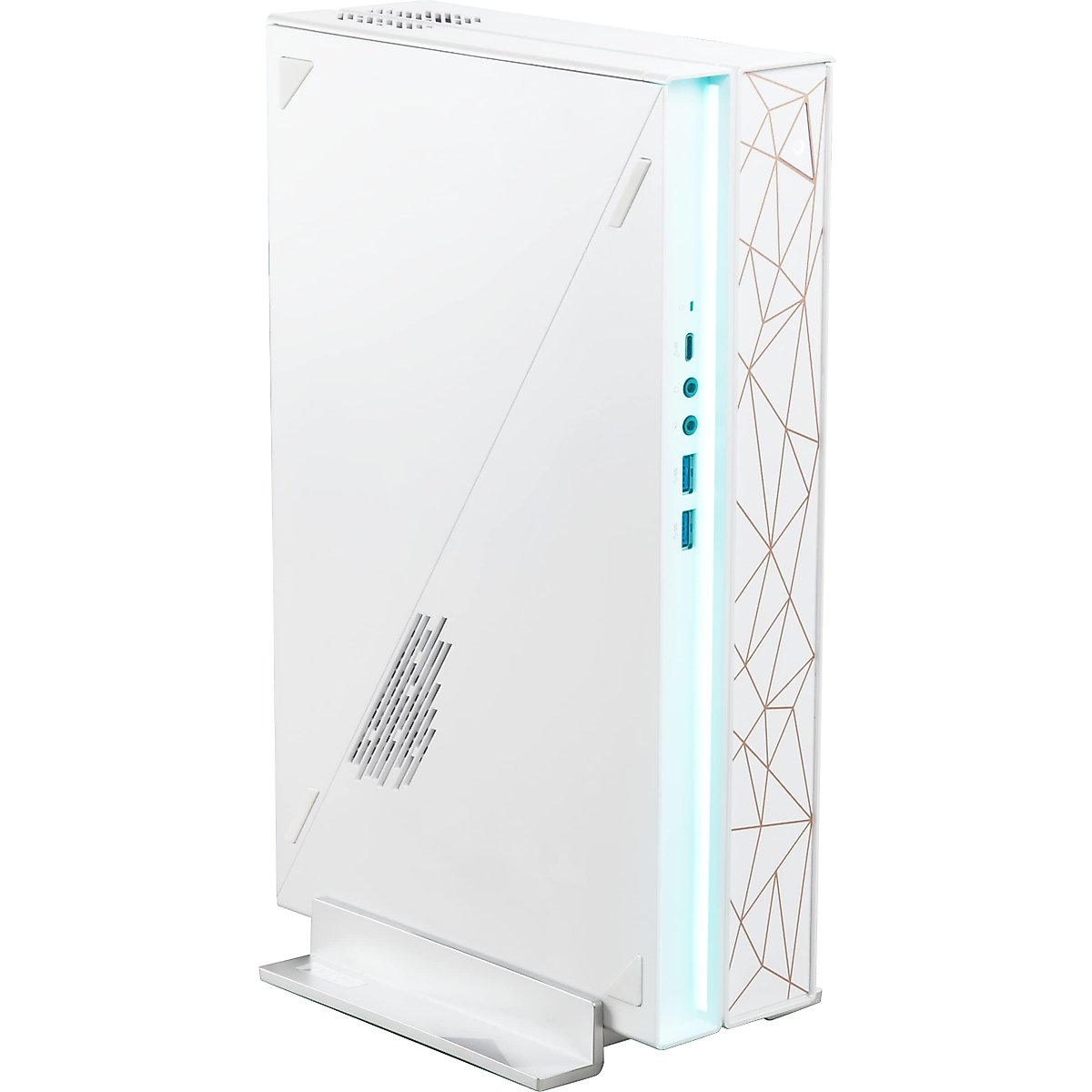 MSI Creator P50 (SFF) Creator Desktop: Intel Core i7-13700F, RTX 3050, 16 GB DDR4, 512GB M.2 NVMe, WiFi 6E, Keyboard, VR Ready, Windows 11 Home: White 13TH-243US