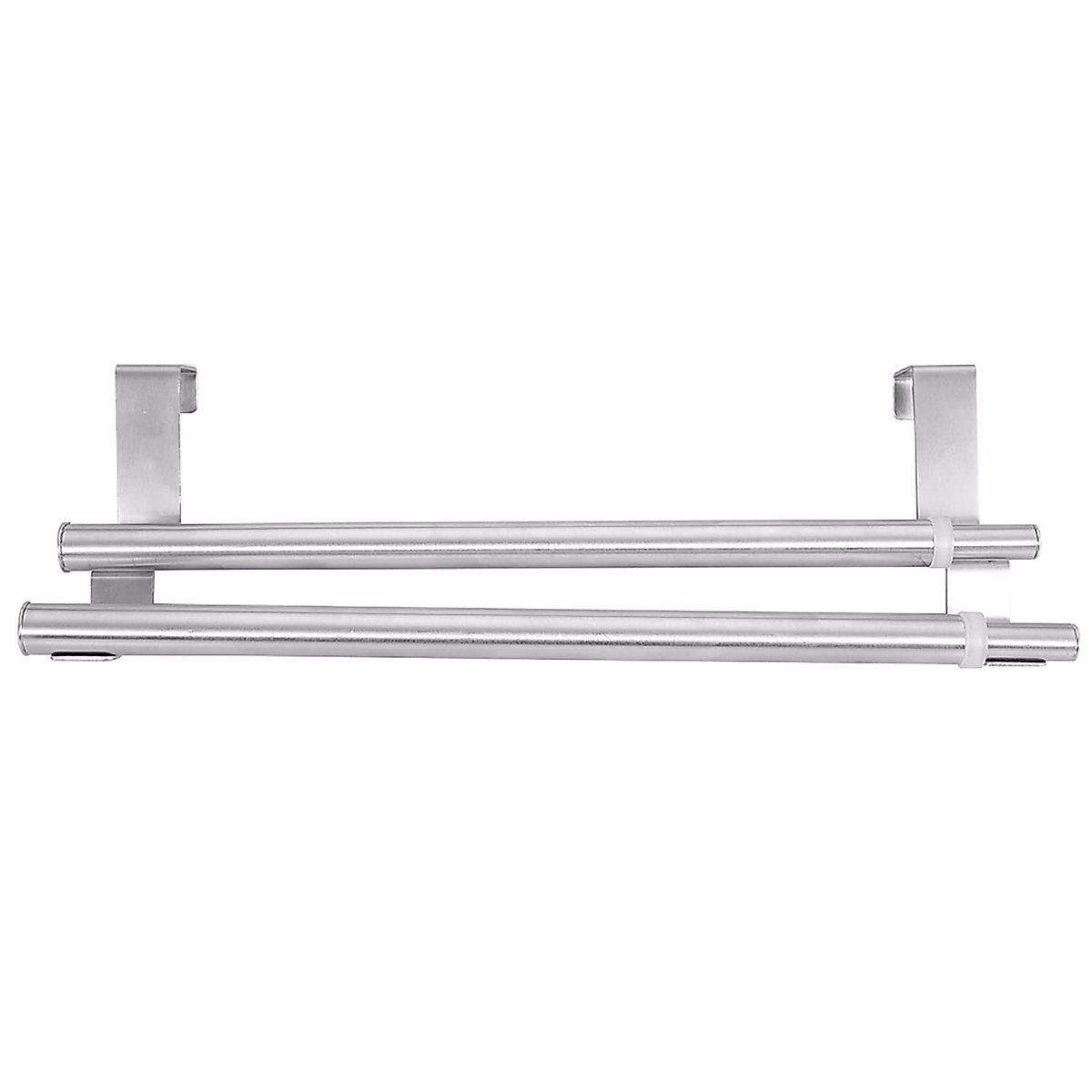 Stainless Steel Retractable Over Towel Rack Bath Towel Rack Bedroom Towel Shelf (40cm Retractable Double Pole)