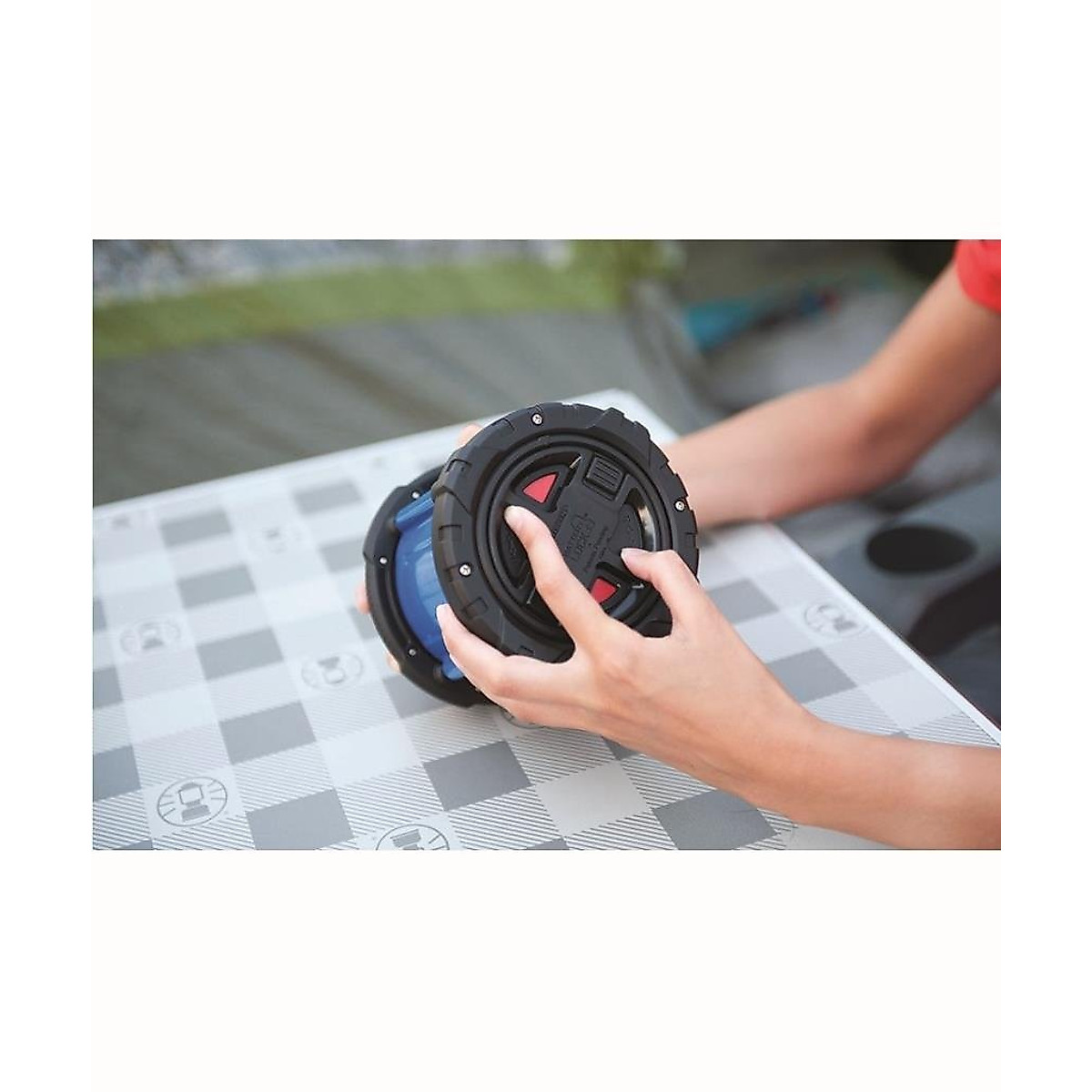 Coleman Battery Lock Pack-Away Lantern 250 lumens Electric Lantern - Blue