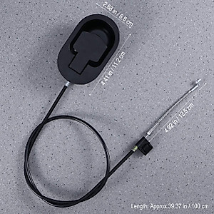 SEWACC Metal Recliner Handle Replacement Parts with Cable Recliner Sofa Release Lever Pull Handle Metal Handle with Spring and Cable for Sofa Couch