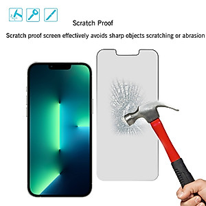 Ailun Privacy Screen Protector for iPhone 14 Plus/iPhone 13 Pro Max [6.7 Inch Display] 2 Pack Anti Spy Private Tempered Glass[2 Pack]