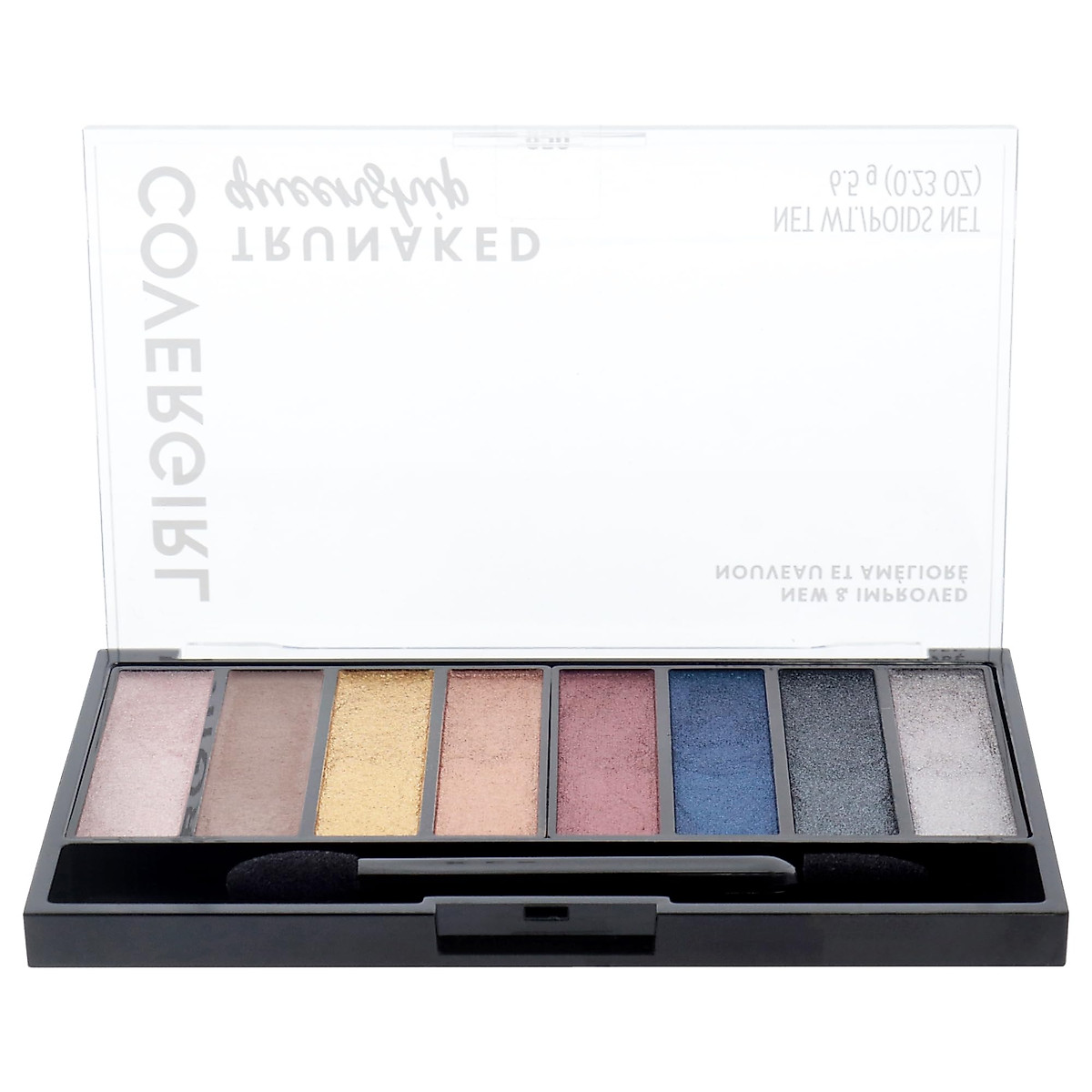 COVERGIRL TruNaked Queenship Eyeshadow Palette, 8 Shades, Flawless Look, 1 Pack , Matte , Shimmer , Lush , Smooth, Blendable, Rich Payout