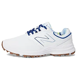 New Balance Women's Brighton Golf Shoes, White, 6 Wide