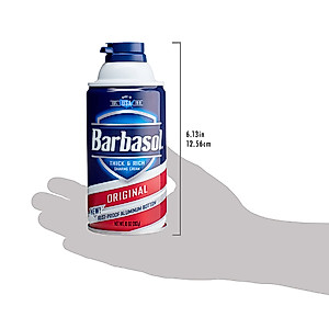 Barbasol Shave Cream, Original - 10 oz - 2 pk