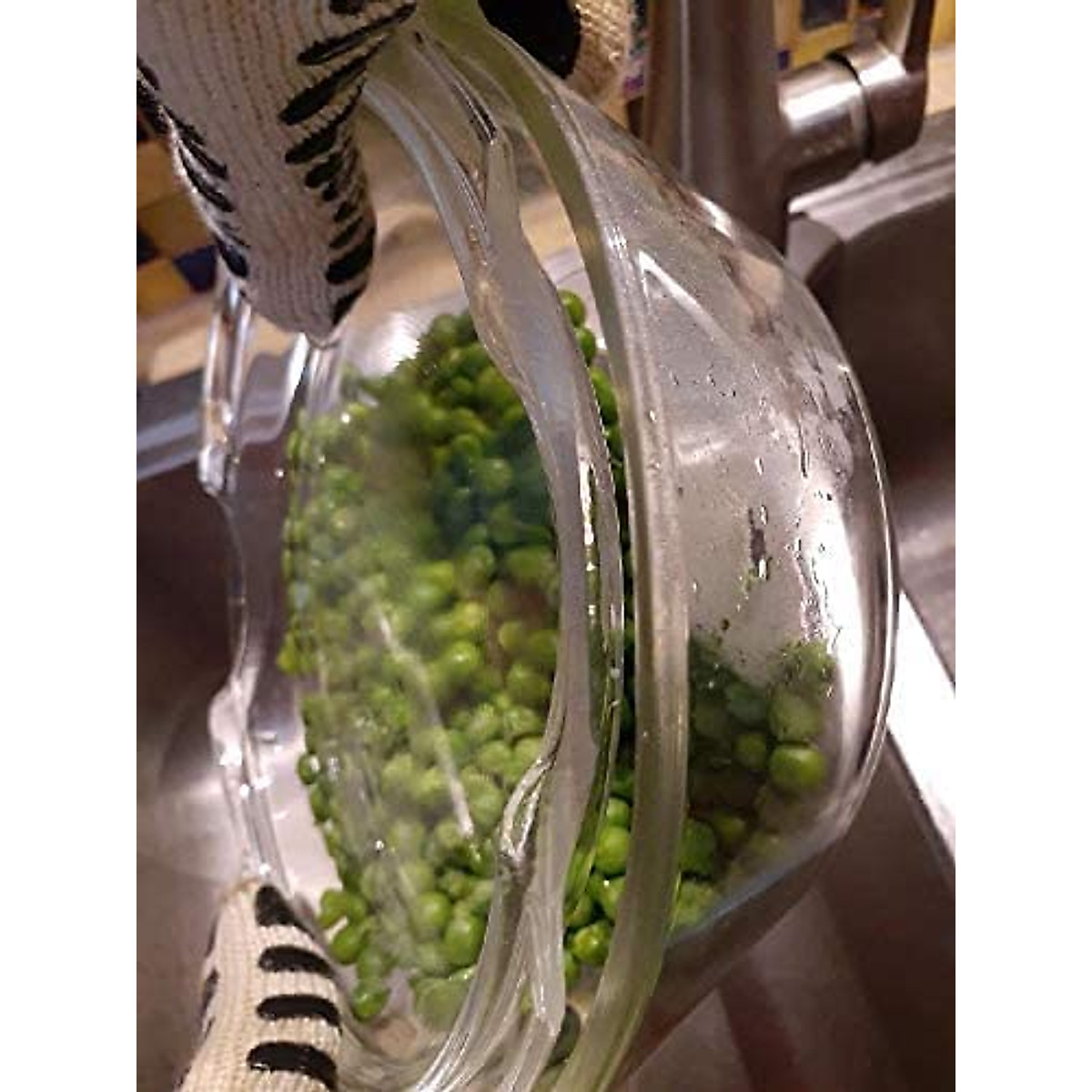 Microwave Glass Food Steamer, Microwave Vegetable Steamer, 100% Glass, Oven Safe Too | Plastic free, BPA free, silicone free