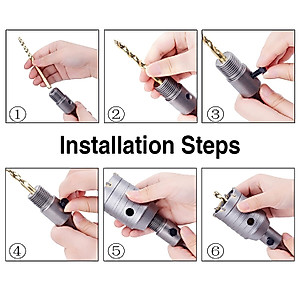 500mm /19.7" SDS Plus Shank Connecting Rod for Concrete Hole Saw (500mm /19.7" SDS Plus Shank Connecting Rod)