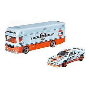 Hot Wheels Team Transport Models and Component Car