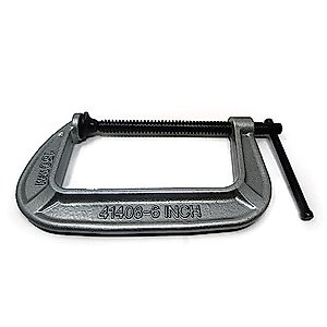 WILTON 146C Carriage C-Clamp, 6' Jaw Opening, 3-1/4' Throat (41408)