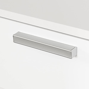 South Shore Slendel End table Pure White, Scandinavian