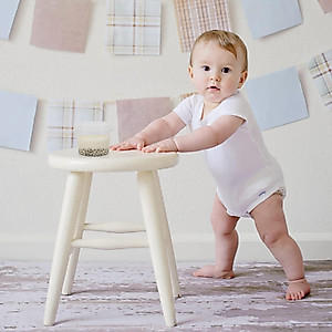 PATKAW 10 Pcs Clear Plastic Container with Lid Ice Cream Bucket Food Storage Containers Freezer Storage Buckets Round Plastic Pails with Handle for Home Kitchen 300ml