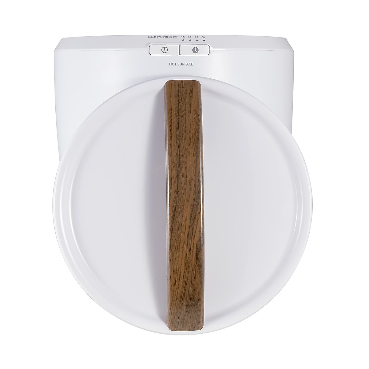 Zadro Countertop Towel Warmer, White/Oak