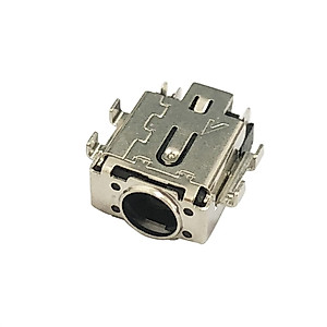HSSDTECH Laptop AC DC Power Jack Charging Port Connector Socket Replacemet for MSI Stealth 15M A11UEK A11UE A11SDK A11SEK MS-1563