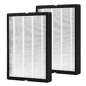 GL-FS32 Replacement Filter for GL-FS32 Air Purifier, 3 IN 1, 2 Pack H13 True Hepa Filter With High efficiency activated carbon and Pre-Filter