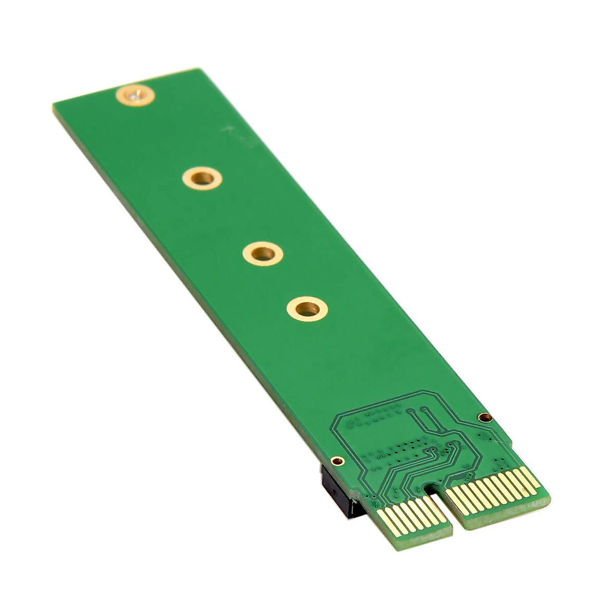 JSER NGFF M-Key NVME AHCI SSD to PCI-E 3.0 1x PCIE4.0 x1 Vertical Adapter Compatible for XP941 SM951 PM951 960 EVO SSD