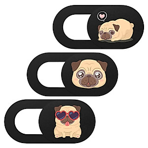 Mobestech 6 Pcs Cover Webcam Lens Cover Slide Laptop Webcam Cover Privacy Cover