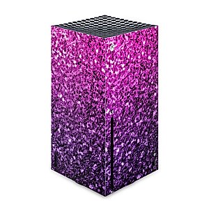 Head Case Designs Officially Licensed PLdesign Purple Pink Art Mix Vinyl Sticker Gaming Skin Decal Cover Compatible With Xbox Series X Console