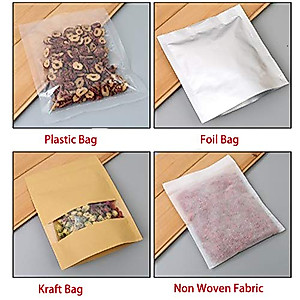 VOTOER 16 inch Manual Impulse Bag Hand Heat Sealer Machine, Bag Sealer Heat Sealing Closer Tool Poly Tubing Plastic Bag, 2 Free Replacement Kit