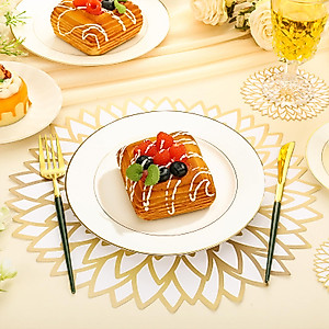 200 Fall Maple Leaf Placemats Decorations Disposable Harvest Leaf Paper Placemats and Coasters Set Thanksgiving Autumn Maple Leaves Shaped Chargers Table Mat Fall Leaf Placemats