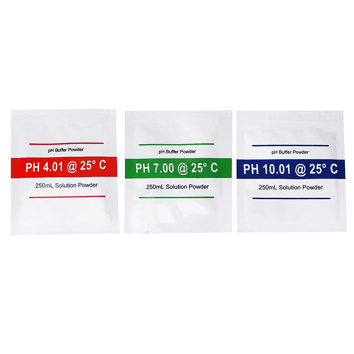 pH Powder Calibration Solution 4.01 7.00 10.01 pH Set - Accurate pH Calibration for Precise Measurement
