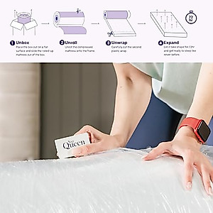 NapQueen King Mattress, 14 Inch Elizabeth Cooling Gel Memory Foam Mattress, King Bed Mattress in a Box, CertiPUR-US Certified, Medium Firm, Breathable Soft Fabric Cover