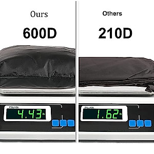 Porch Swing Cover 60 Inch Water-Resistant 600D Oxford Hanging Outdoor Swing Chair Cover All Weather Protected Swing Covers for Outdoor Furniture