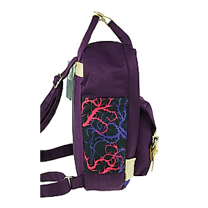 KBNL Maleficent Nylon 12inch Backpack/Daypack -A21393 Medium KBNL-12INCH-NYLON