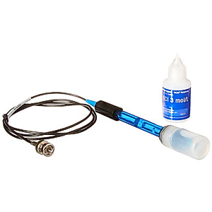Oakton pH Probe, Sealed/SJ/Epoxy/High pH Sodium/3 ft Cable; BNC