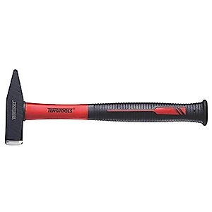 Teng Tools 500 Gram Cross Peen Engineers Hammer With One Round Face & One Wedge Peen Face - HMEG500, Silver