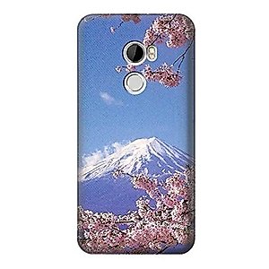 R1060 Mount Fuji Sakura Cherry Blossom Case Cover for HTC One X10