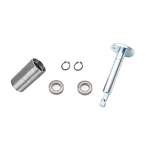 PRO BAT 300mm/11.8'' Steering Wheel Steel Kit 420mm/16.5'' Gear Rack Pinion Adjustable Shaft Set Replacement for Go Kart Go Cart Golf UTV 110cc 125cc 140cc 150cc Buggy