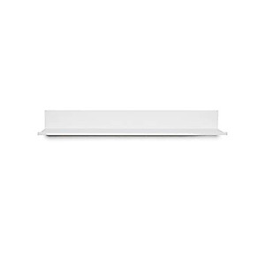 Hangman L24W L 24-Inch No-Stud Floating Shelf (White Powder Coat)