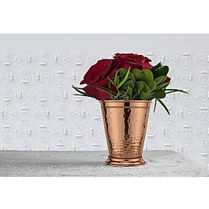 Prince of Scots Hammered Copper 12 Ounce Mint Julep Cup ~ Gift Boxed