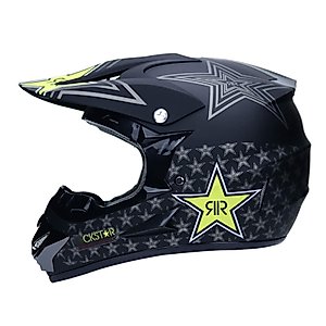 Adult Full Face Offroad Helmet Adult Youth Kids Motocross Gear Combo Mask Goggles Gloves,Traveler's ATV Motorcycle Helmet SUV Dirt Bike Mountain Bike Helmet,DOT Approved