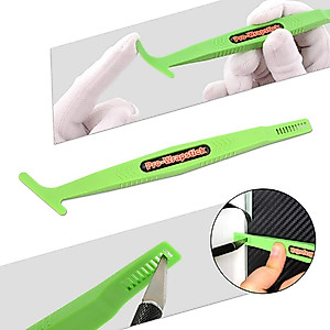 Vehicle Vinyl Wrap Tool Kit Car Wrap Kit Include Vinyl Squeegee, Film Cutter, Air Release Pin, Utility Knife Wrap Tools for Car Wrapping Window Film Application PPF Installation & Wallpaper Smoothing