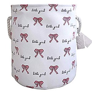 TBGFPO Storage Basket-Medium Round Laundry Hamper Nursery Baskets Collapsible Storage Bin Dirty Clothes Basket Shelf Closet Organization Home Decor